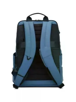 PIQUADRO Logo-detail Backpack - Blue
