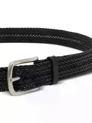 Orciani Braided Leather Belt