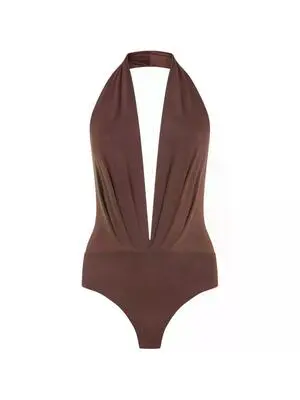 Andamane Zendaya Draped Bodysuit