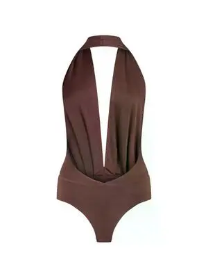 Andamane Zendaya Draped Bodysuit