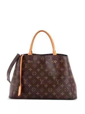 LOUIS VUITTON Montaigne Handbag Monogram Canvas Mm