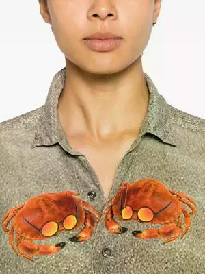 The Artistylist Crab-print Shirt