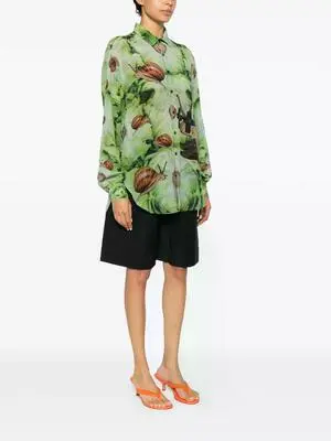 The Artistylist Snail-print Shirt