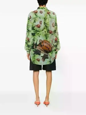 The Artistylist Snail-print Shirt