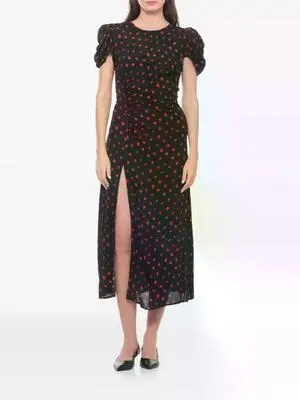 MAR DE MARGARITAS Kristel Midi Dress - Black