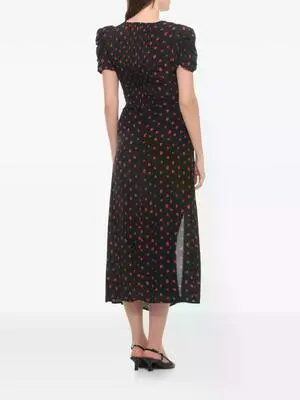 MAR DE MARGARITAS Kristel Midi Dress - Black