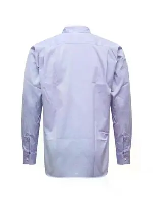 Comme Des Garçons Forever Button-down Cotton Shirt - Blue