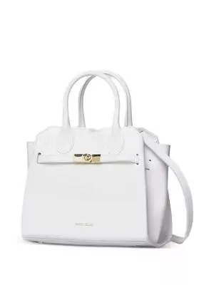 MARC ELLIS Antilia Twist-lock Tote Bag - White