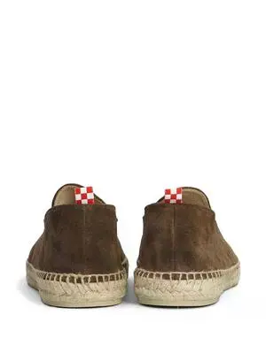 MC2 SAINT BARTH Armand Suede Espadrilles - Brown
