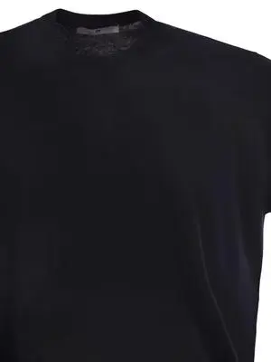 PT TORINO Ribbed-trim T-shirt - Blue