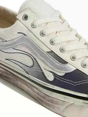 VANS Premium Old Skool 36 Flames Sneakers - Neutrals