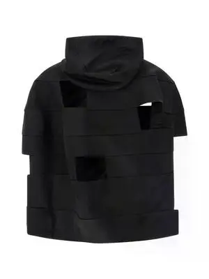 Comme Des Garçons Cut-out Armor-inspired Jacket