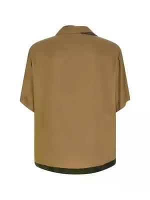 MAGLIANO Pasolini Ascot-collar Bowling Shirt - Neutrals