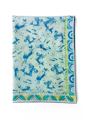 Prada Printed Cotton Pareo
