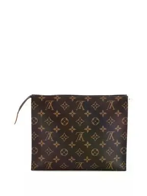 LOUIS VUITTON Toiletry Pouch 26 Monogram Canvas - Brown