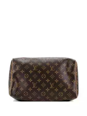 LOUIS VUITTON Speedy 30 Perforated Monogram Satchel - Brown