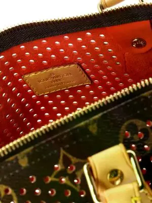 LOUIS VUITTON Speedy 30 Perforated Monogram Satchel - Brown