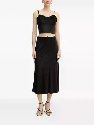 Guess Nunzia Sweetheart-neckline Tank Top - Black