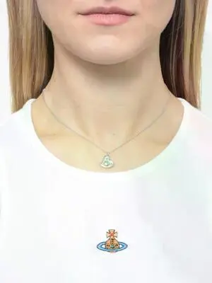 VIVIENNE WESTWOOD Orb-embossed Pendant Necklace