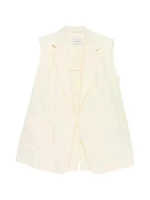Sportmax Notched Lapel Vests For Women