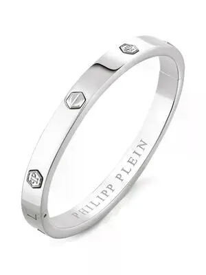 Philipp Plein Snake Hexagon Cuff Bracelet