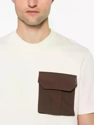 YES LONDON Flap-pocket T-shirt