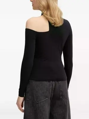 Guess One-shoulder Long-sleeve Top