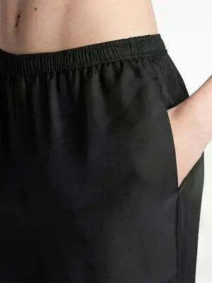 Loulou De Saison Elasticated-waist Twill Shorts