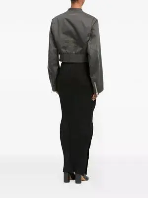 MAISON MARGIELA Quilted Cropped Bomber Jacket