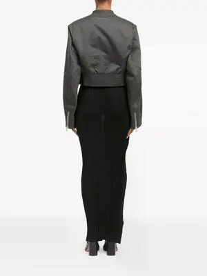MAISON MARGIELA Quilted Cropped Bomber Jacket