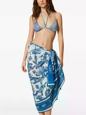 TWINSET Floral Print Sarong