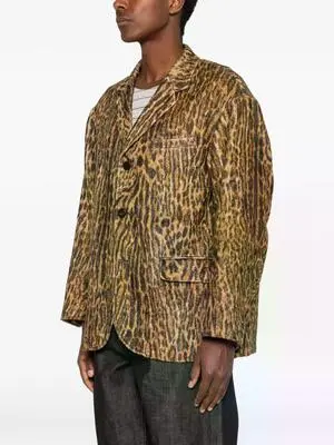 Visvim Bowen Leopard-print Blazer