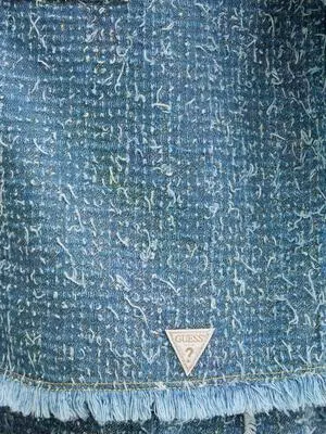 Guess Frayed Buttoned Jacket