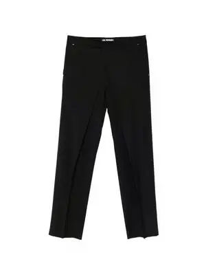 LES HOMMES Wrap-front Tailored Trousers
