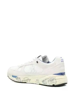 Premiata Mase Logo-patch Sneakers - Neutrals