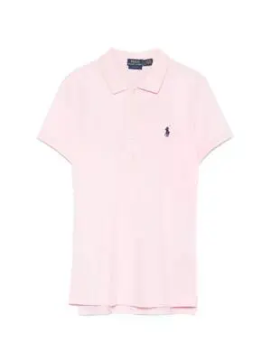 Polo Ralph Lauren Embroidered Logo Polo Shirt - Pink