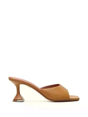 Amina Muaddi Mid Heel Mules Clogs For Women