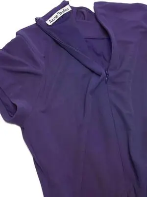 Acne Studios Draped Asymmetric Dress