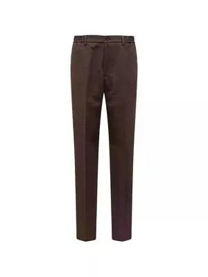 Tagliatore Textured Pants For Men