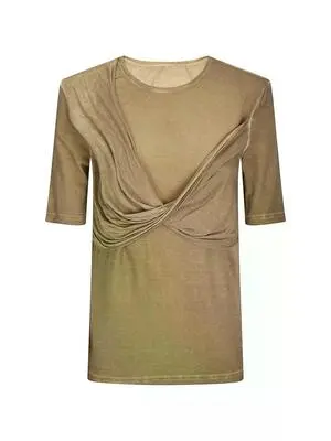 UMA WANG Twisted T-shirt