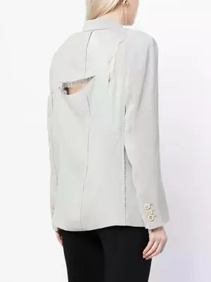 Undercover Cut-out Double-breasted Blazer