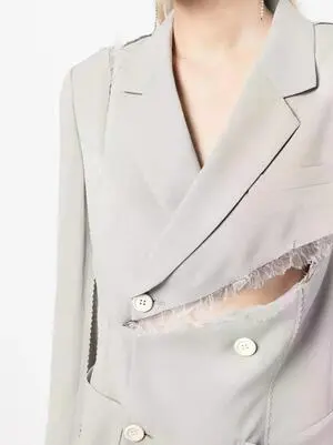 Undercover Cut-out Double-breasted Blazer