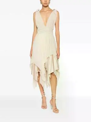 STEPHAN JANSON V-neck Midi Dress
