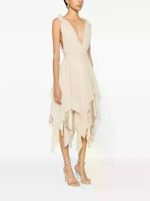 STEPHAN JANSON V-neck Midi Dress