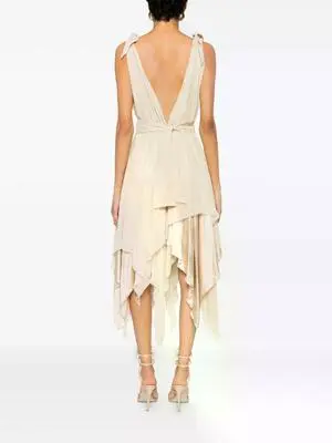 STEPHAN JANSON V-neck Midi Dress