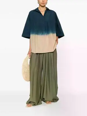 YAVI Dip-dye Short-sleeve Shirt