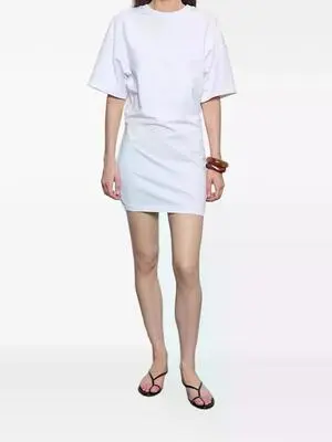 Enza Costa Supima Curve Mini Dress - White