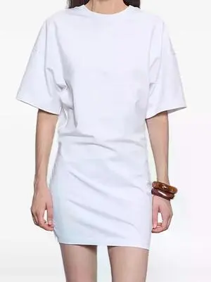 Enza Costa Supima Curve Mini Dress - White