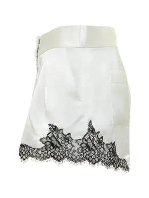 IRO PARIS Lace Trim Short