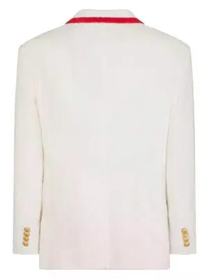 Dsquared2 Logo-appliqué Terrycloth Blazer